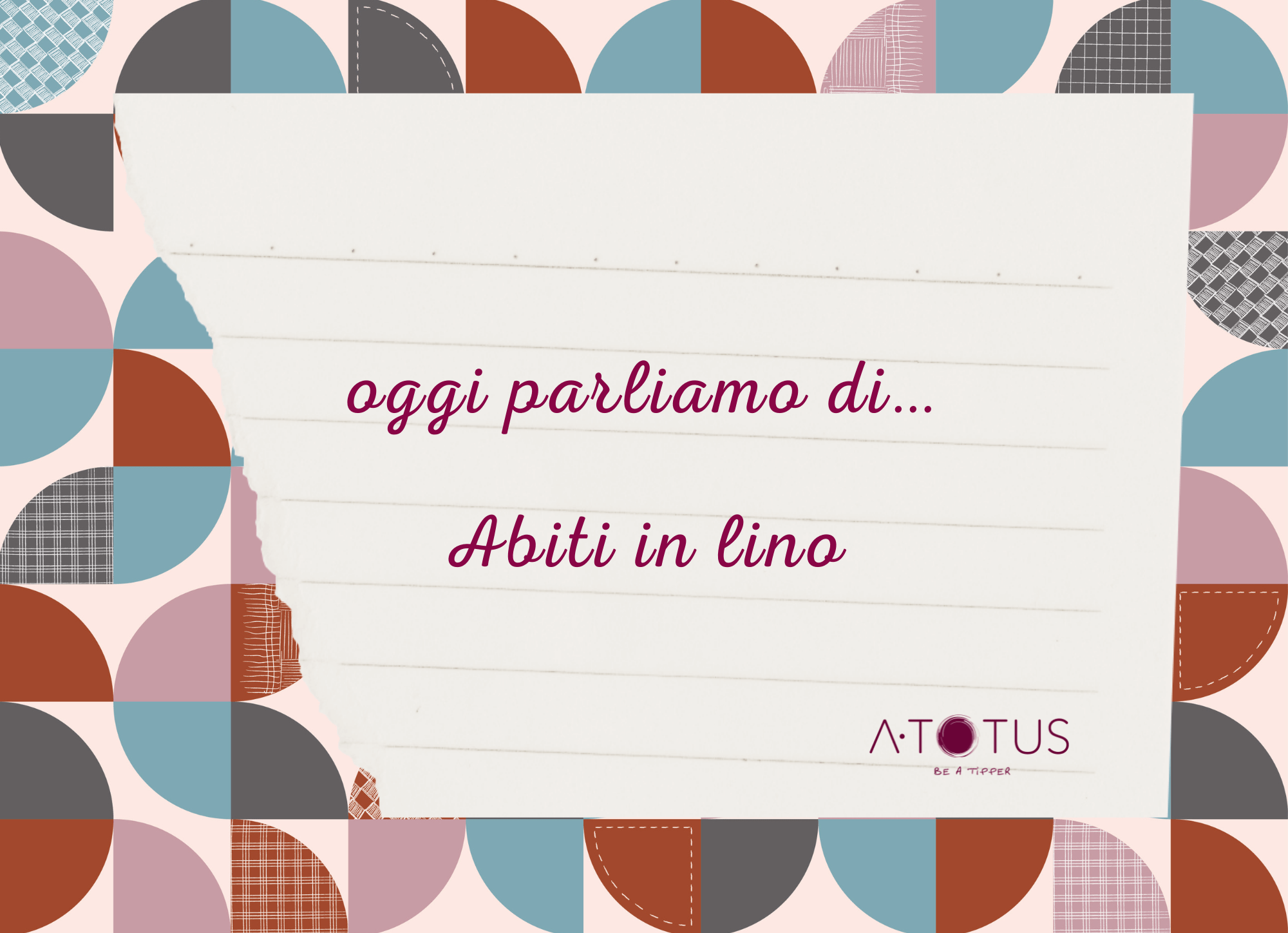 Abiti in lino: una fibra sostenibile e fashion - Atotus